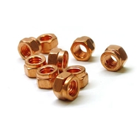 Copper Coated Exhaust Nut M8