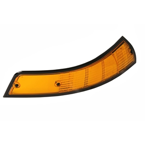 Turn Signal Lens Front with Black Trim